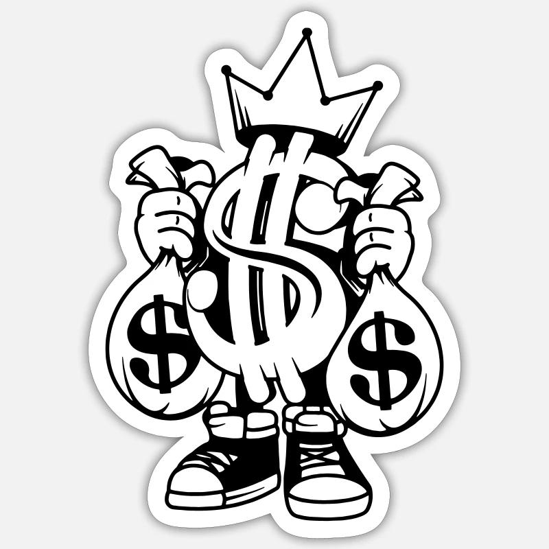 Money Logo Black And White