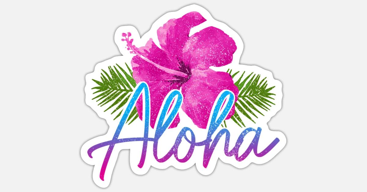 Hawaiian Islands Sticker Hawaiian Islands Hawaii Vinyl Decal Sticker