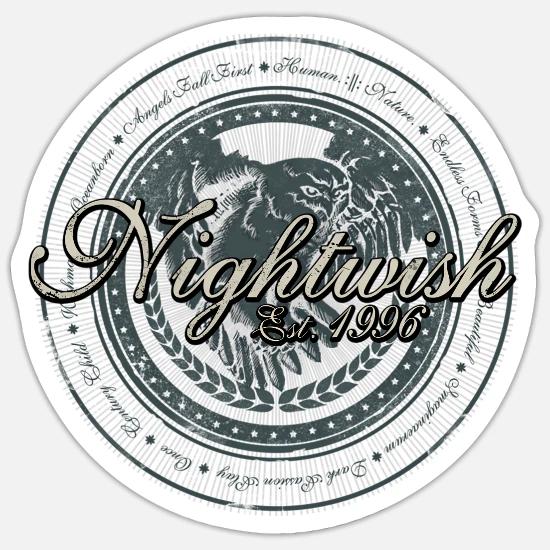 Logotipo De Nightwish Mens New Shirts Magliette Nightwish