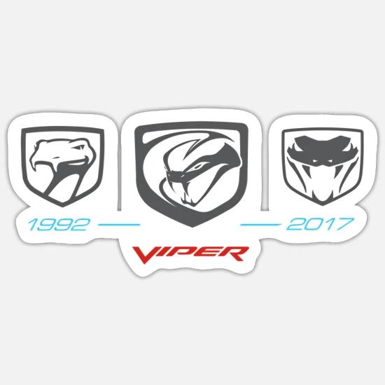 Dodge Viper Logo Decal Sticker