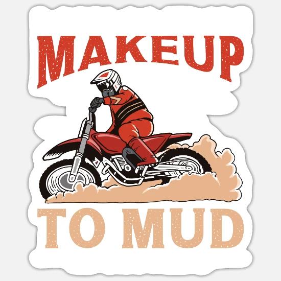 Funny Dirt Bike Stickers