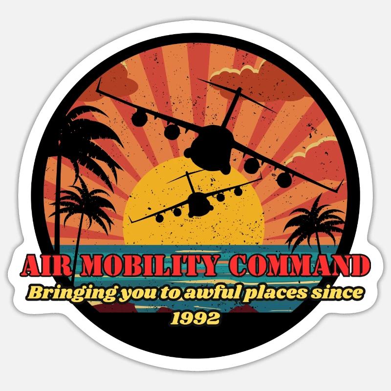 Air Mobility Command Logo Military Hat Pins :: Air Force Hat Pins