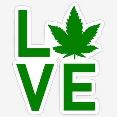 I Love Weed Logo