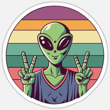 Alien Emoji Peace Sign Wallpaper Alien Peace Sign Stock Photos, Images