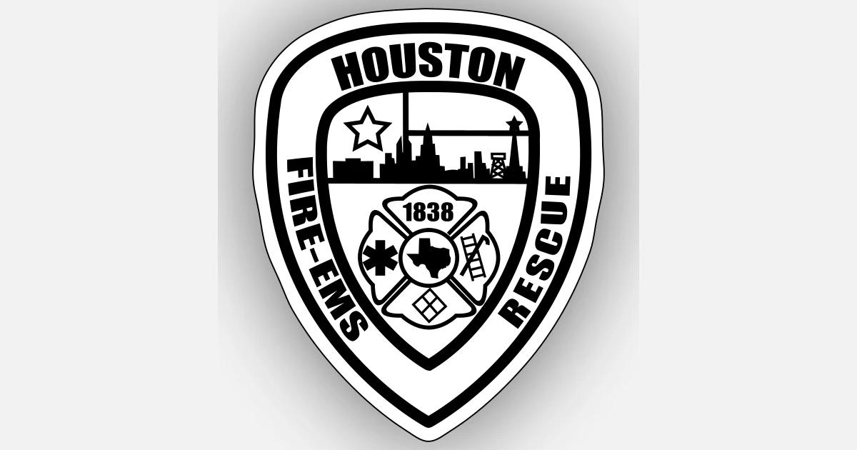 Houston Fire Logo Texas Houston Station 48 TX Fire Dept Patch WB