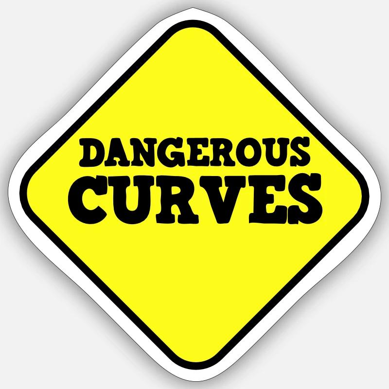Dangerous Curves Sign
