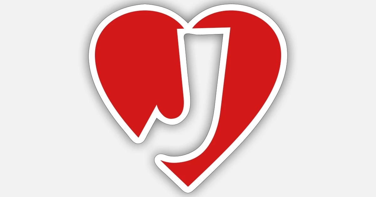 Letter J With Love Images