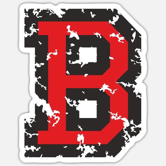 Red And Black Letter B Logo