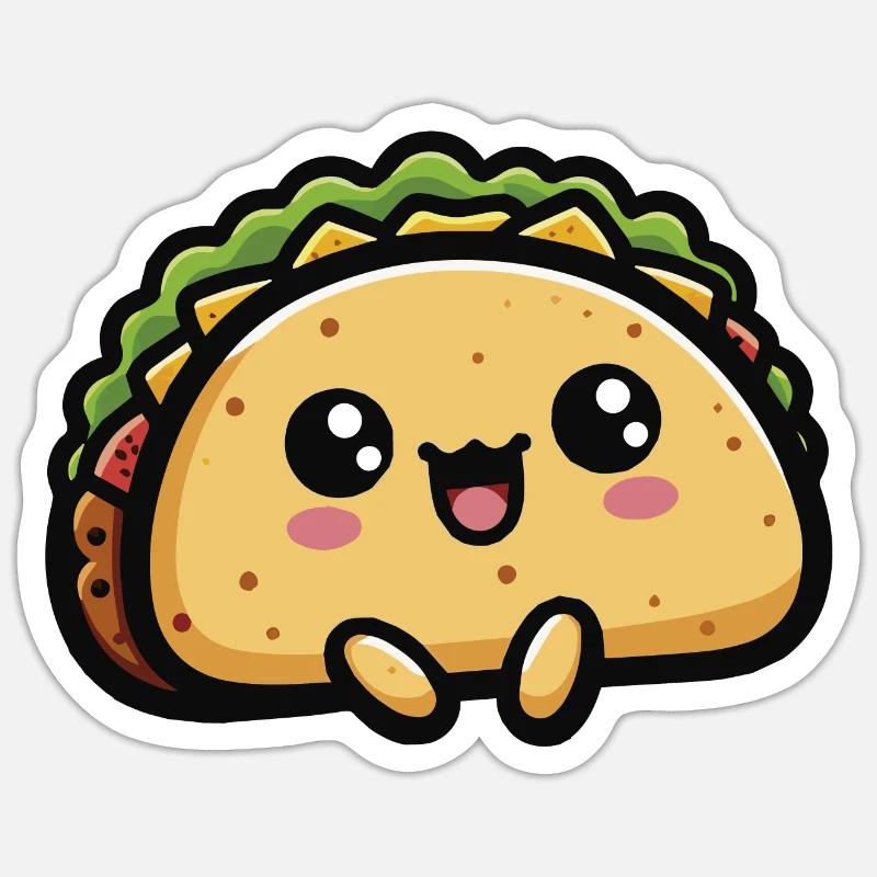 Cute Food Chibi Kawai 60PCS Kawaii Dessert Stickers Cute Food Art