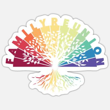 Colorful Family Reunion Tree