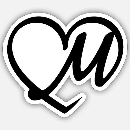 The Letter M In Heart Heart Alphabet Letter M Embroidery Design