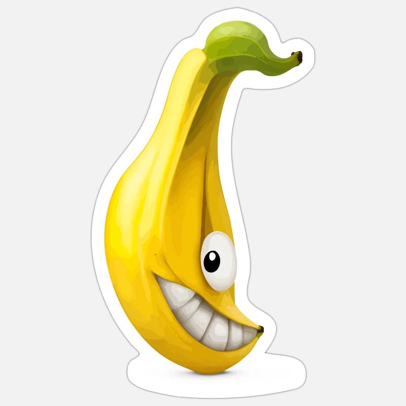 Funny Face On Banana