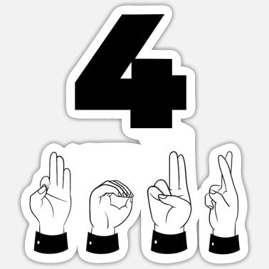 Asl Sign For Four American Sign Language Greetings