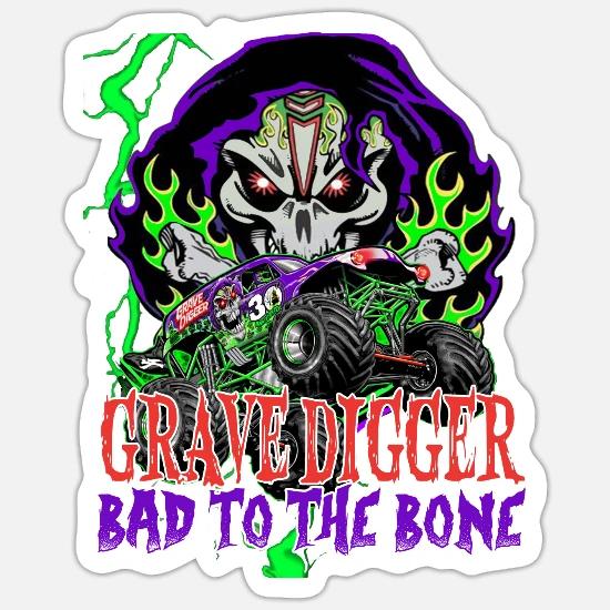 Grave Digger Monster Truck Decals