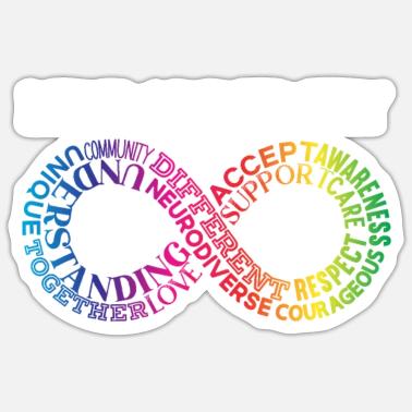 Neurodivergent Rainbow Infinity Symbol For Neurodiversity Actually
