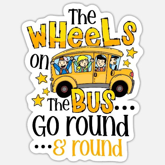 Wheels On The Bus Logo Vintage London Transport Bus Trolleybus Logo