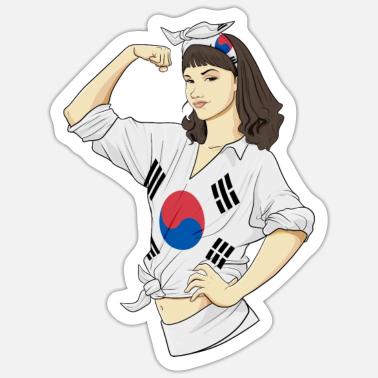 Korean Girl Decals