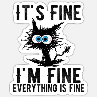 Bernie Fine Memes This Is Fine Meme Stickers | Unique Designs