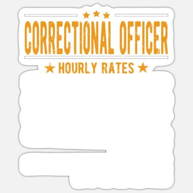 Funny Correctional Officer Stickers