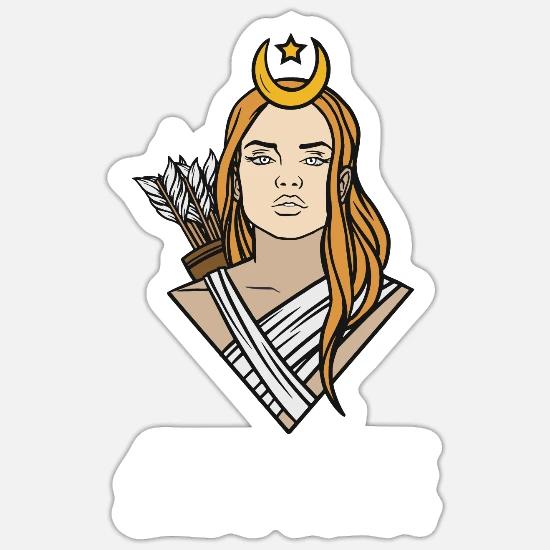 Artemis Drawing Goddess
