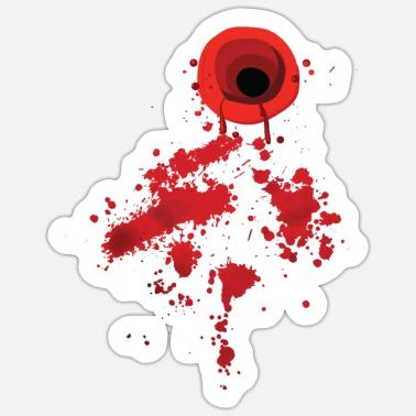 Bullet Wound Sticker