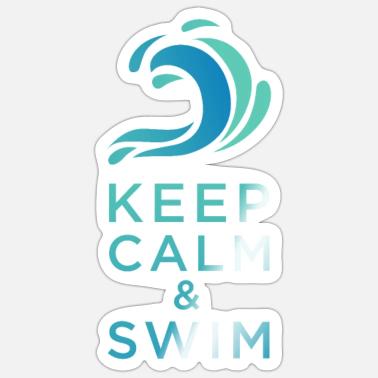 Keep Calm And Swim Freestyle