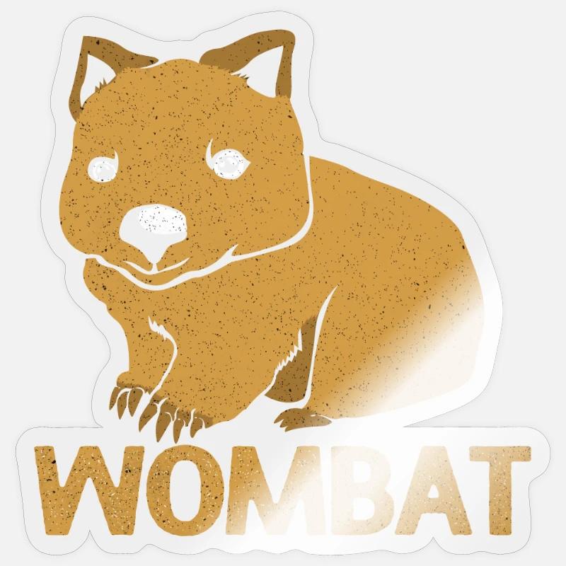 Wombats Stickers | Unique Designs | Spreadshirt