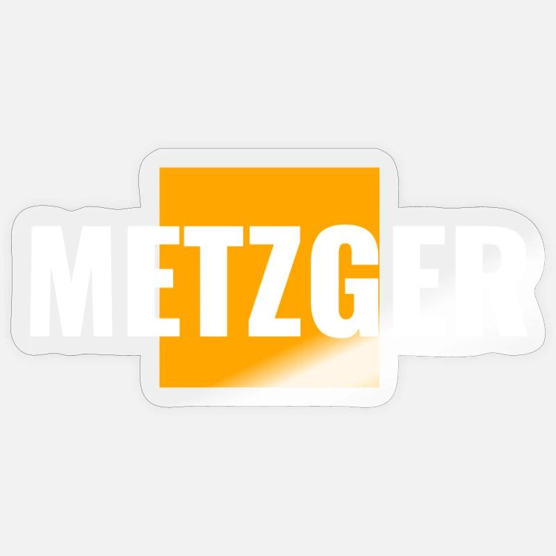 Metzger Stickers | Unique Designs | Spreadshirt