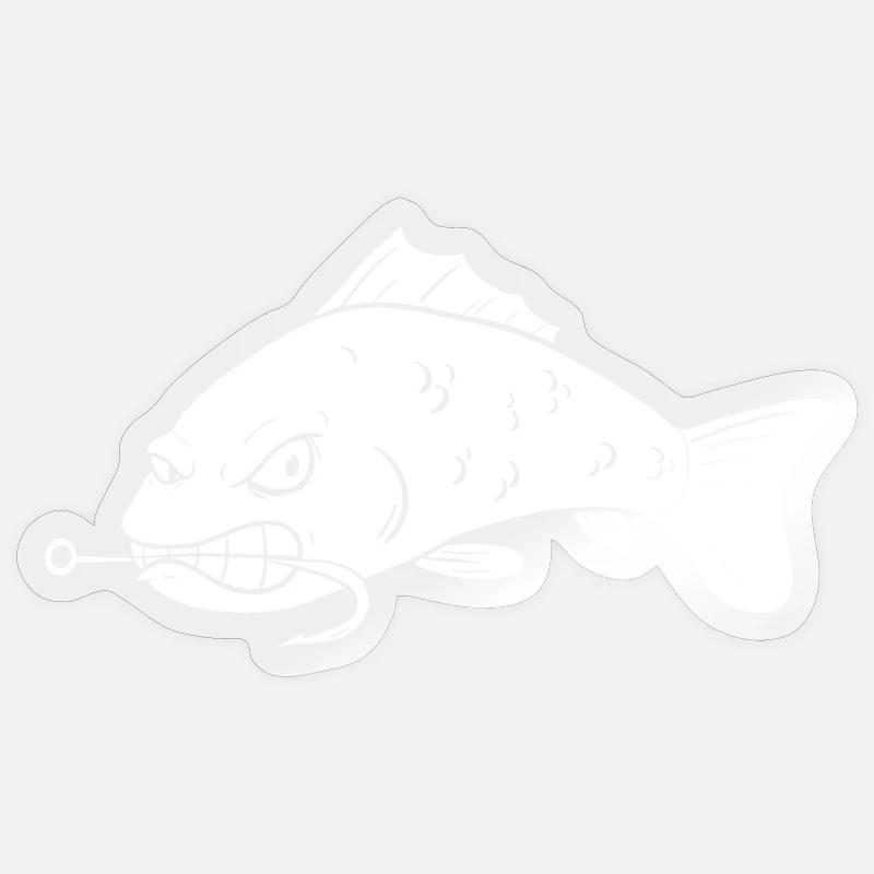 Funny-fish Stickers | Unique Designs | Spreadshirt