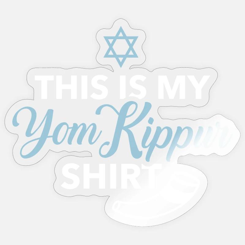 Yom Kippur Stickers | Unique Designs | Spreadshirt