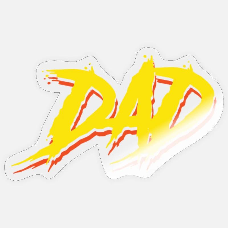 Dad-father- Stickers | Unique Designs | Spreadshirt