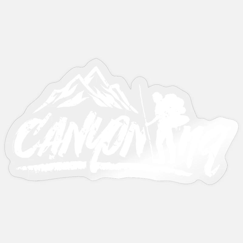 Canyoneering Stickers | Unique Designs | Spreadshirt