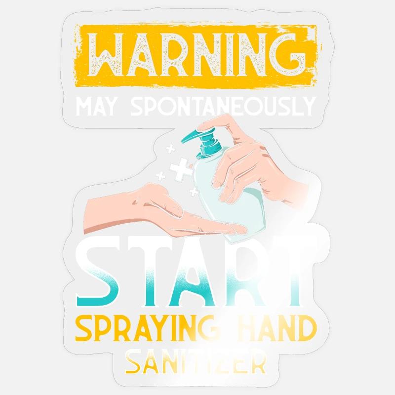 Germaphobe Stickers | Unique Designs | Spreadshirt