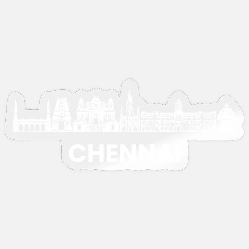 Chennai Stickers | Unique Designs | Spreadshirt