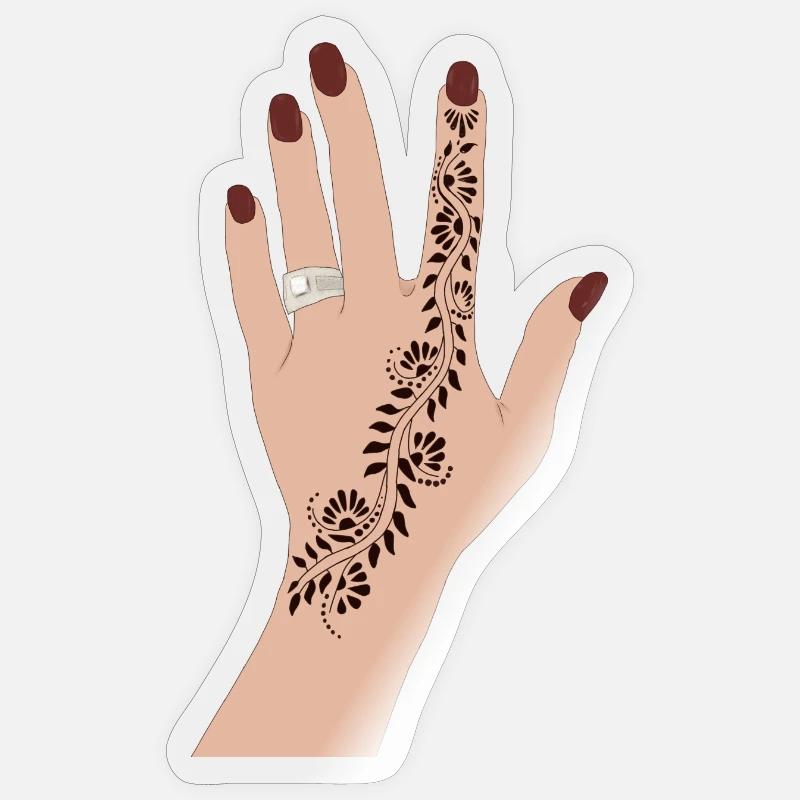 Henna Stickers | Unique Designs | Spreadshirt
