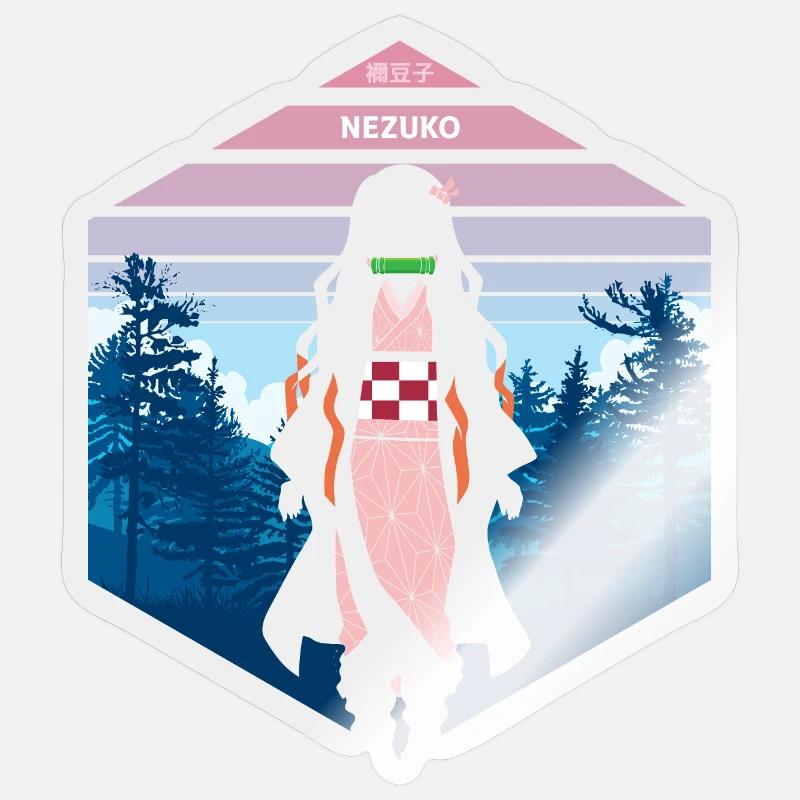 Nezuko Stickers | Unique Designs | Spreadshirt