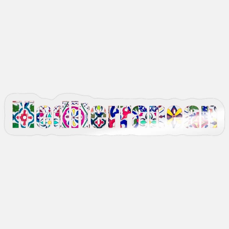 Mediterranean Stickers | Unique Designs | Spreadshirt