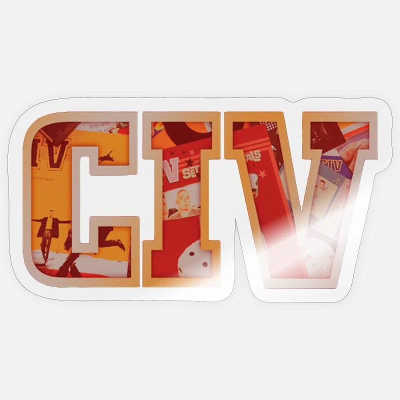 Civ Stickers | Unique Designs | Spreadshirt