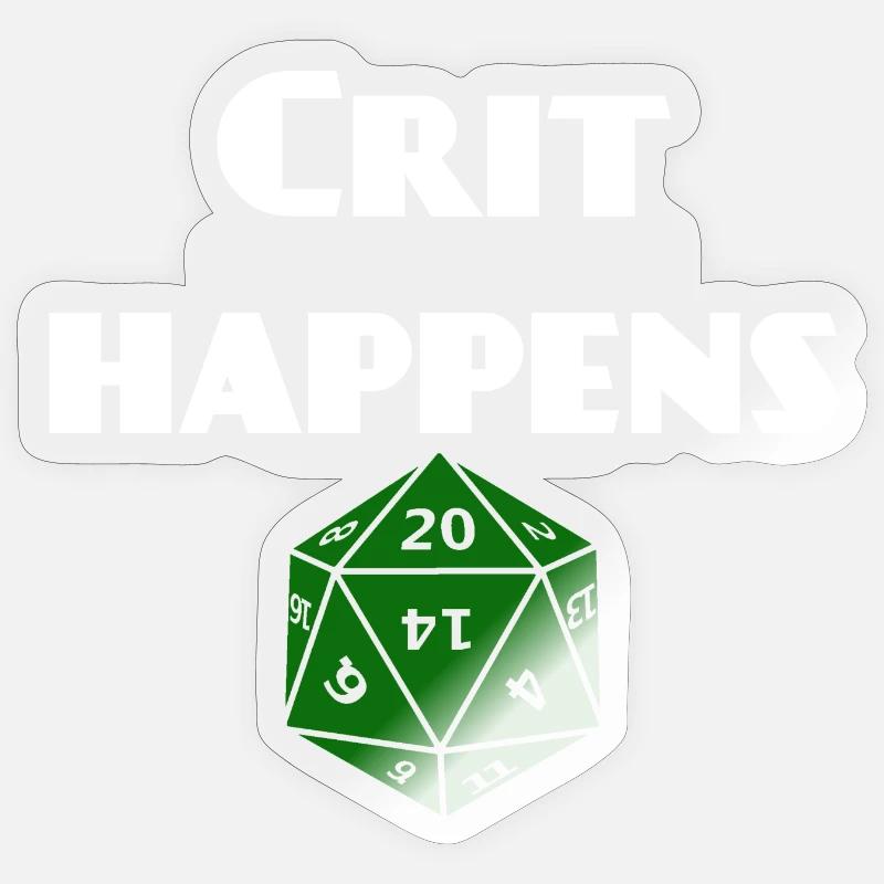 Crit Stickers | Unique Designs | Spreadshirt