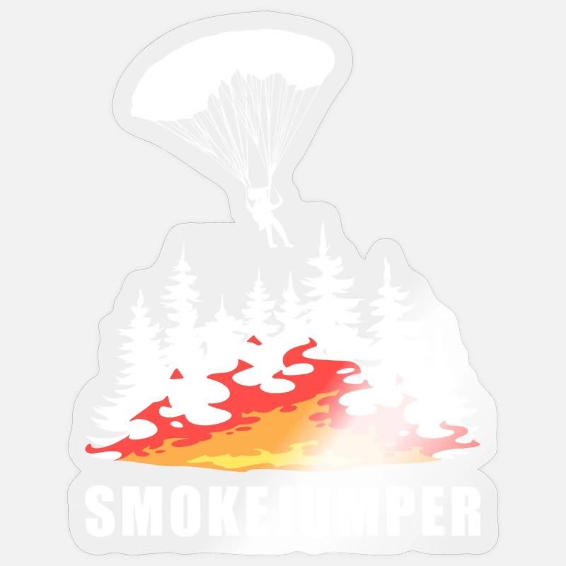 Smokejumper Stickers | Unique Designs | Spreadshirt