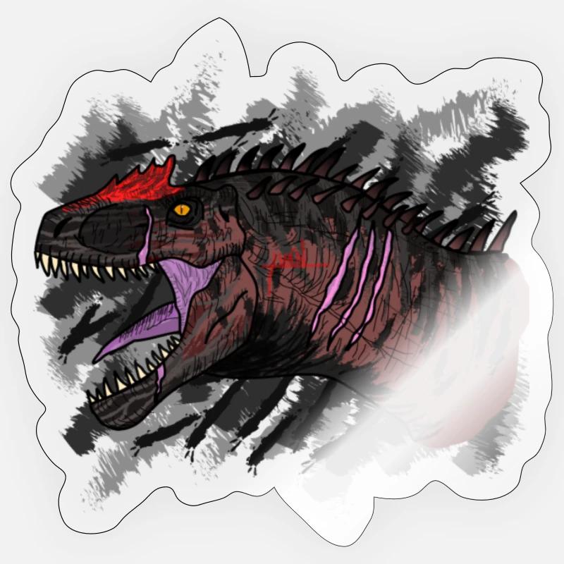 Allosaurus Stickers | Unique Designs | Spreadshirt