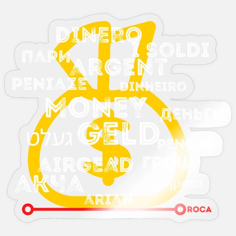 Dinero Stickers | Unique Designs | Spreadshirt