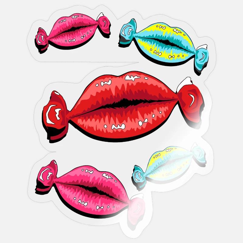 Bonbon Stickers | Unique Designs | Spreadshirt