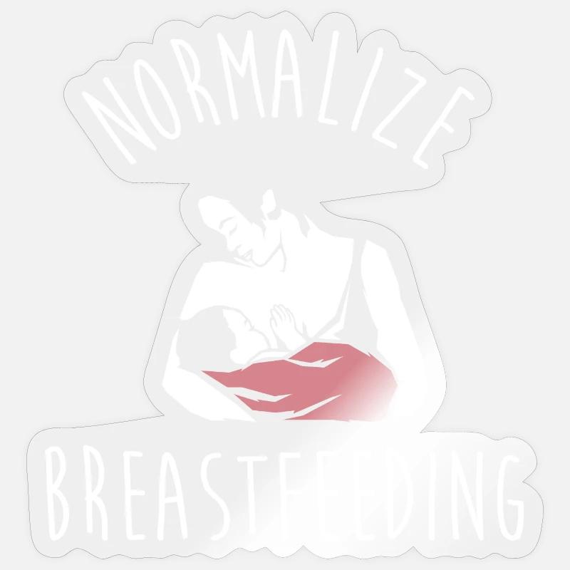 Breastfeeding Stickers | Unique Designs | Spreadshirt