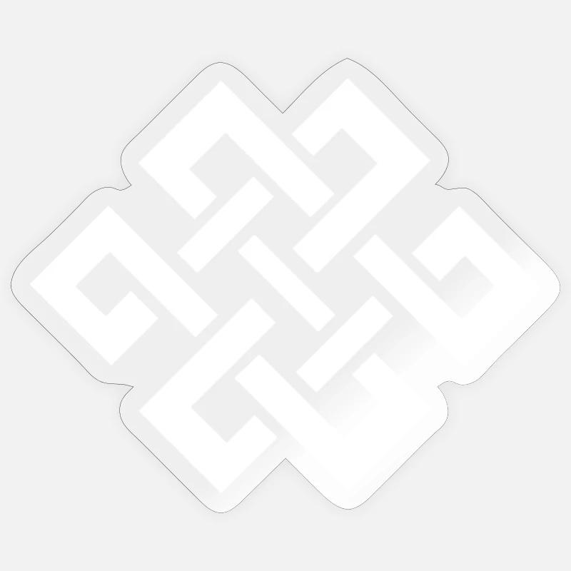 Knotted Stickers | Unique Designs | Spreadshirt