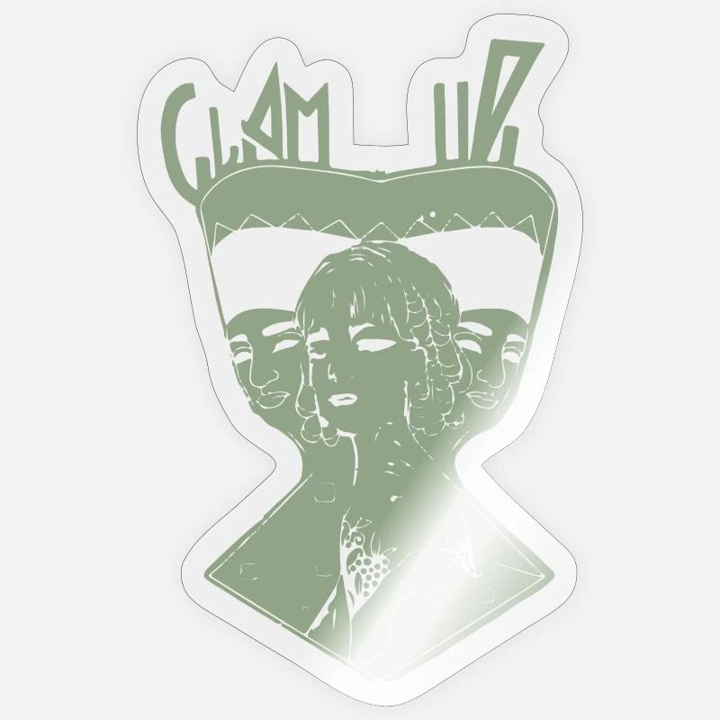 Glamour Stickers | Unique Designs | Spreadshirt