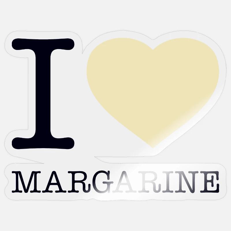 Margarine Stickers | Unique Designs | Spreadshirt
