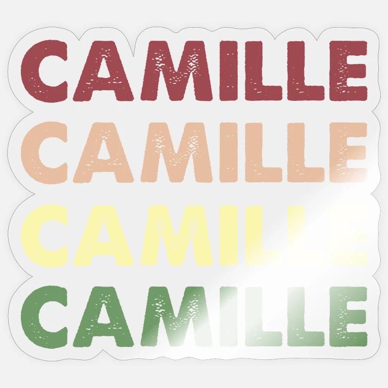 Camille Stickers | Unique Designs | Spreadshirt