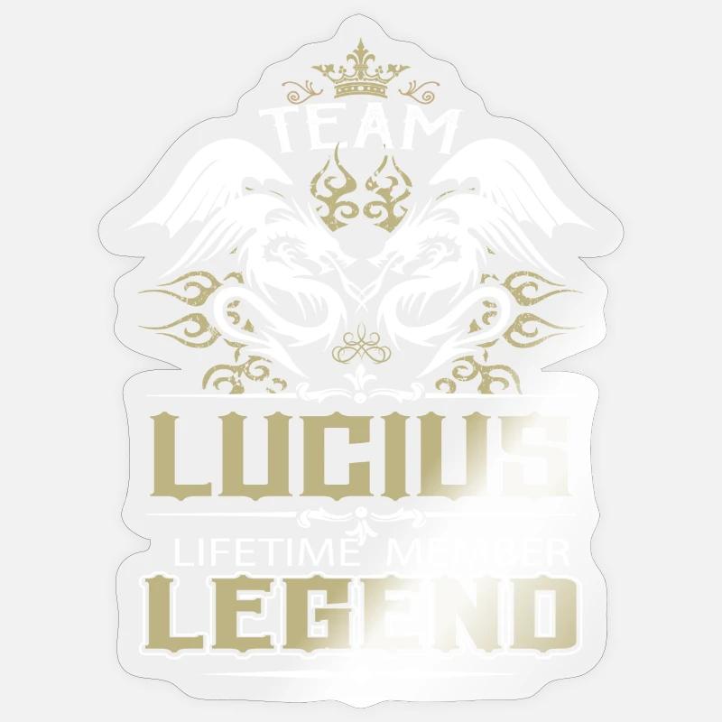 Lucius Stickers | Unique Designs | Spreadshirt