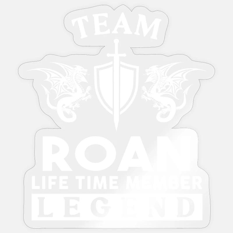 Roan Stickers | Unique Designs | Spreadshirt